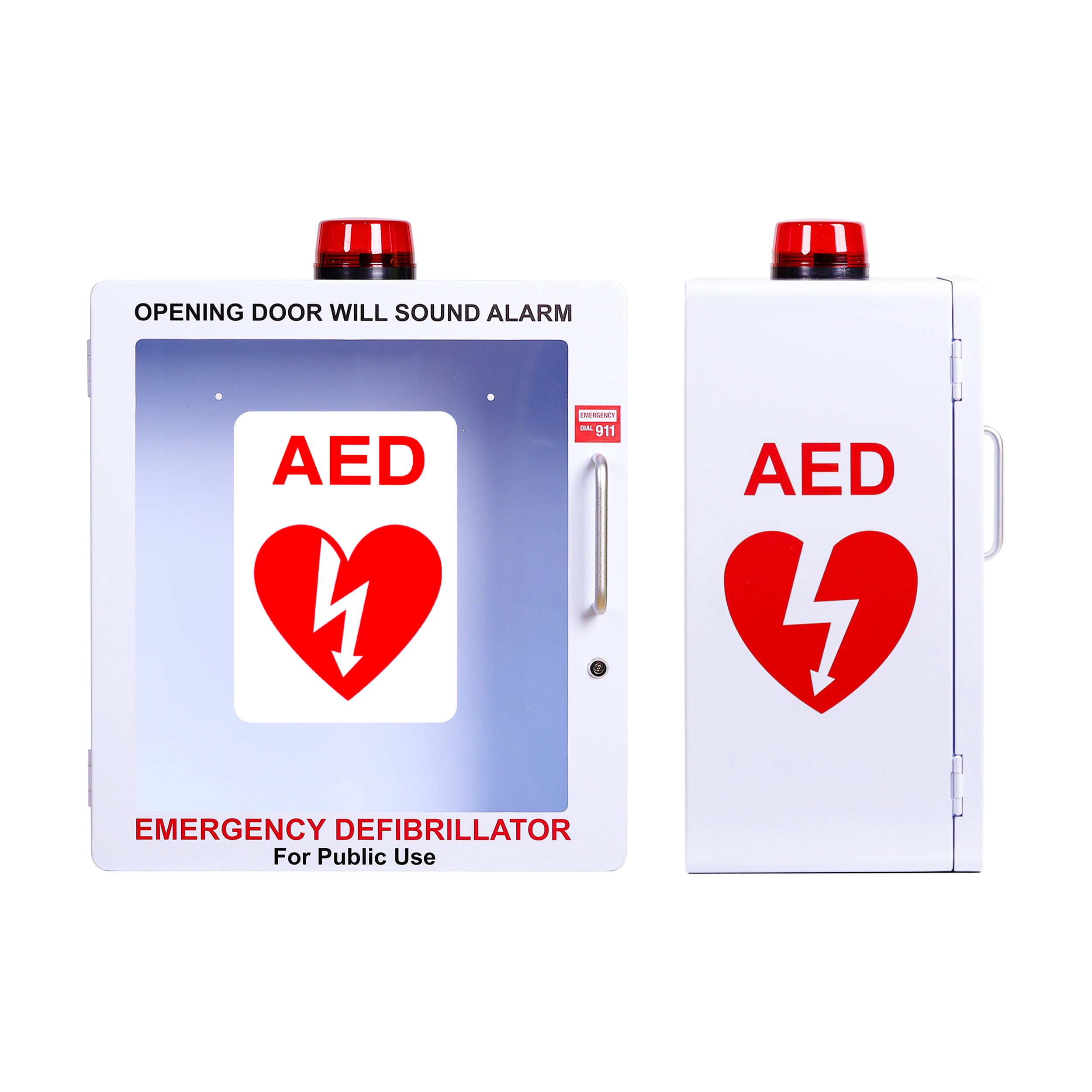 AED Wall Cabinets | Alarmed & Lockable Defibrillator Storage – Overdose ...