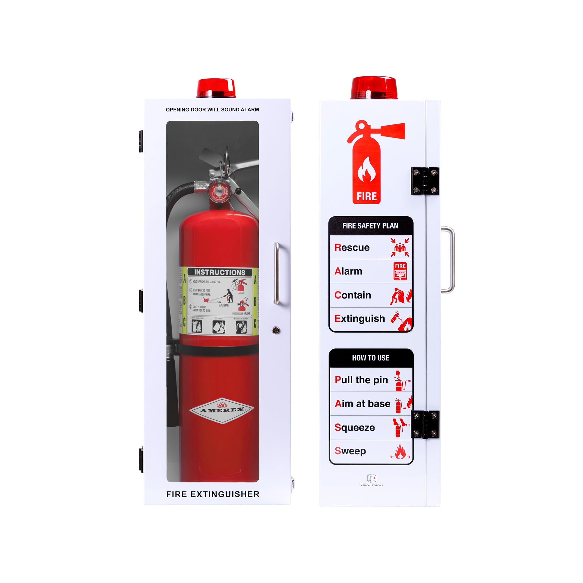 Outdoor Fire Extinguisher Cabinet – Waterproof Wall Mount Case ...