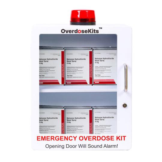 Naloxone Cabinets | Emergency Overdose Kit Wall Mounts – Overdose Kits