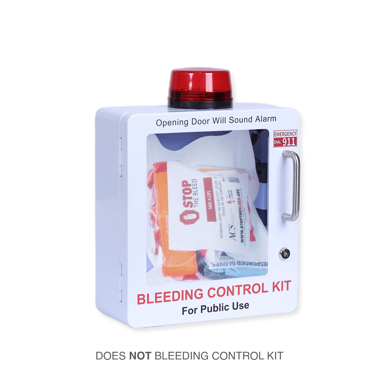 Bleeding Control Kit + Emergency Wall Cabinet – Overdose Kits