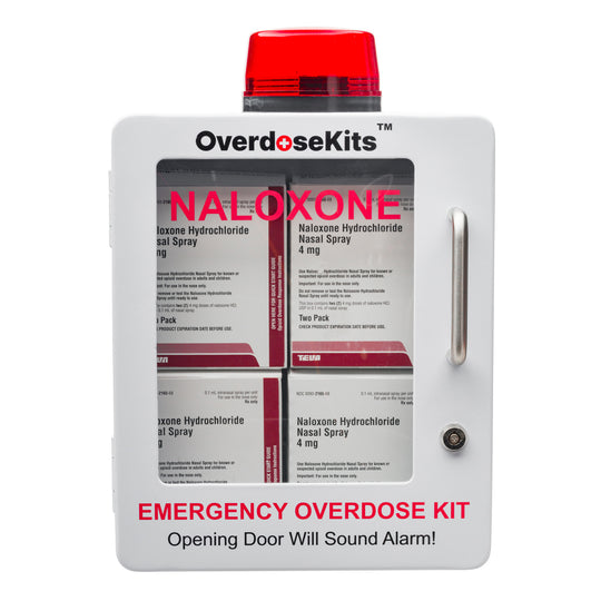 Naloxone Cabinets | Emergency Overdose Kit Wall Mounts – Overdose Kits